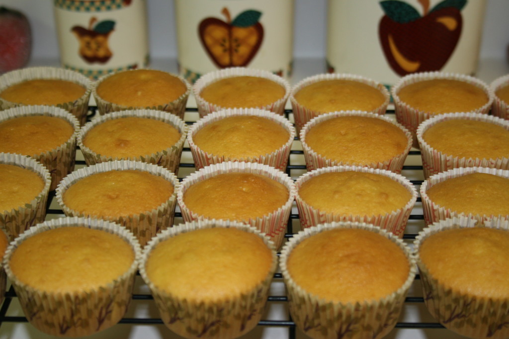 Burning Bush Cupcakes