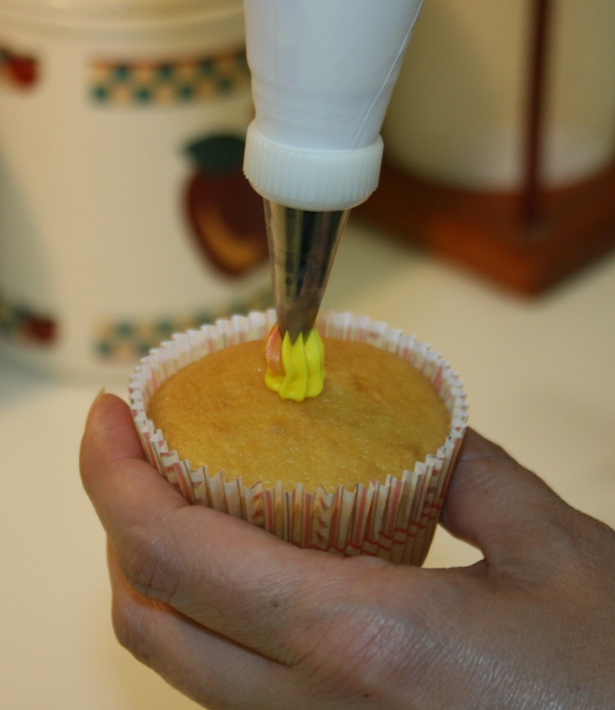 Burning Bush Cupcakes